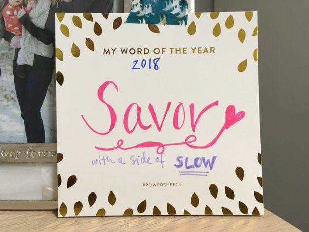 The One Word Movement | What is Your Word for 2018?