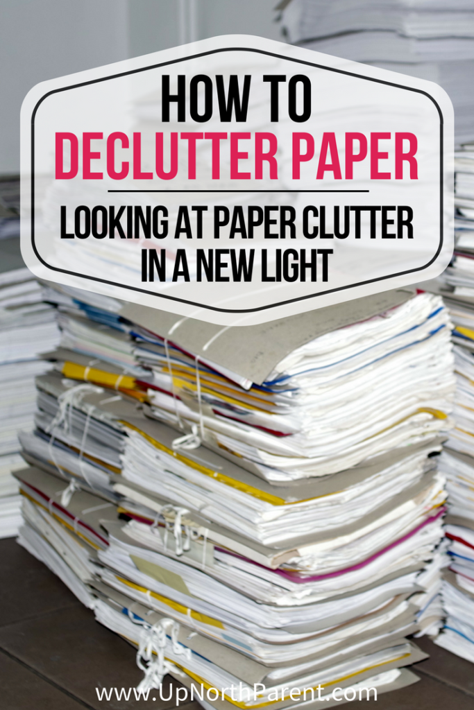 Looking at Paper Clutter in a New Light | How to Declutter Paper