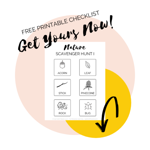 Free Printable Nature Checklist (1) - Up North Parent