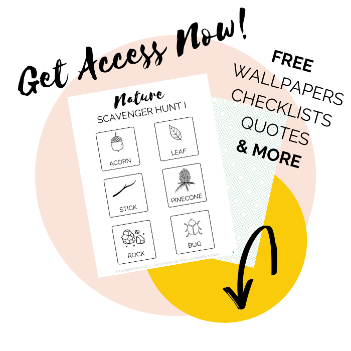 Free Printable Nature Checklist (4) - Up North Parent