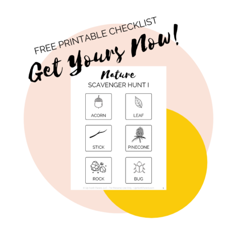 Free Printable Nature Checklist - Up North Parent