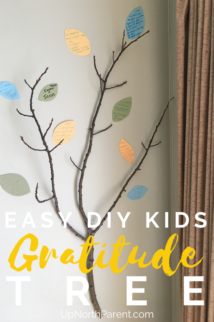 Easy Gratitude Tree Idea for Kids | How to Make a Thankful Tree